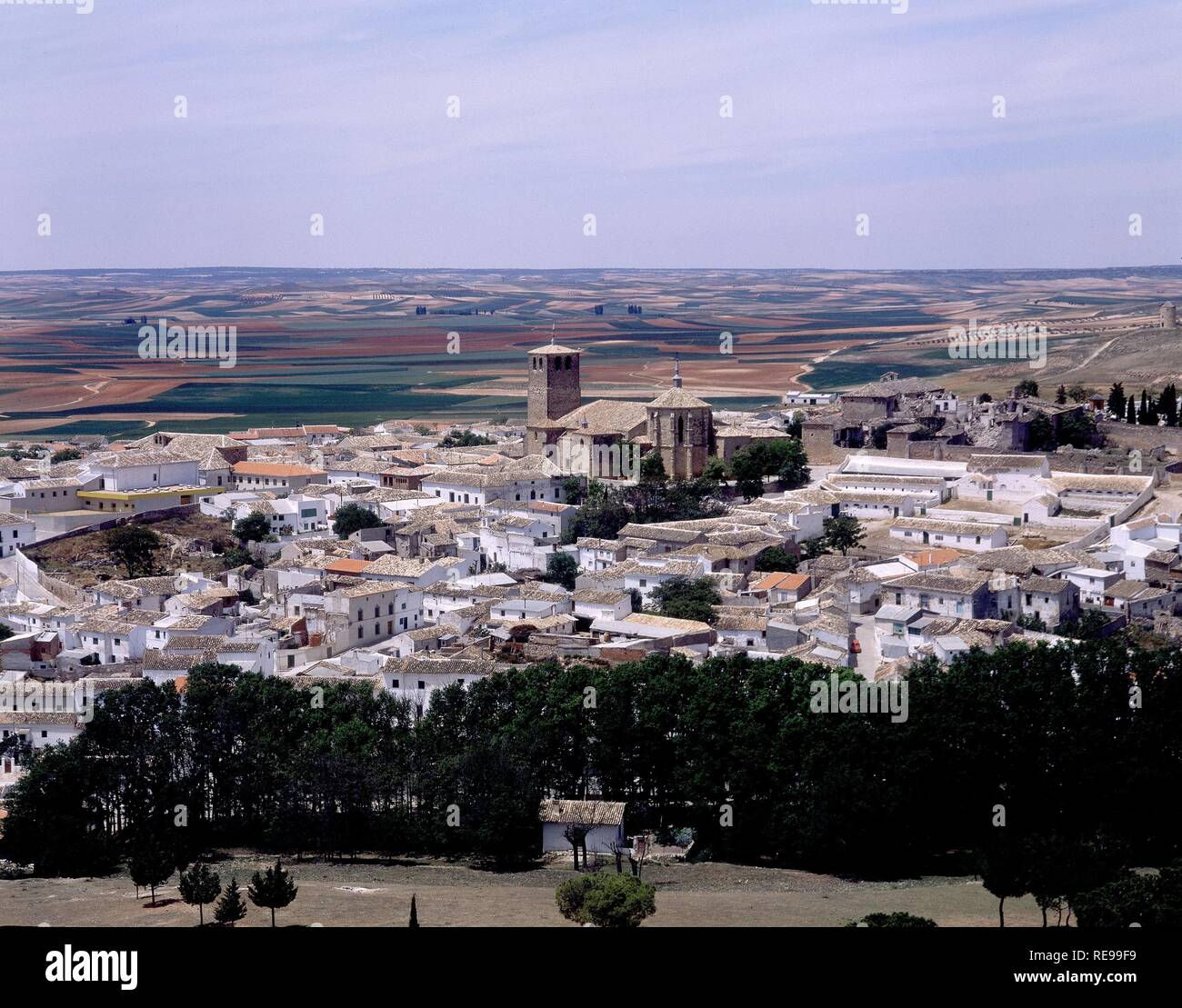 PANORAMICA DEL PUEBLO DESDE EL CASTILLO. Location: EXTERIOR. BELMONTE ...