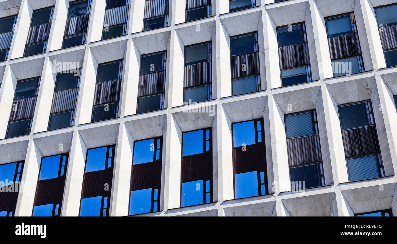 Windows of a modern building Stock Photo - Alamy