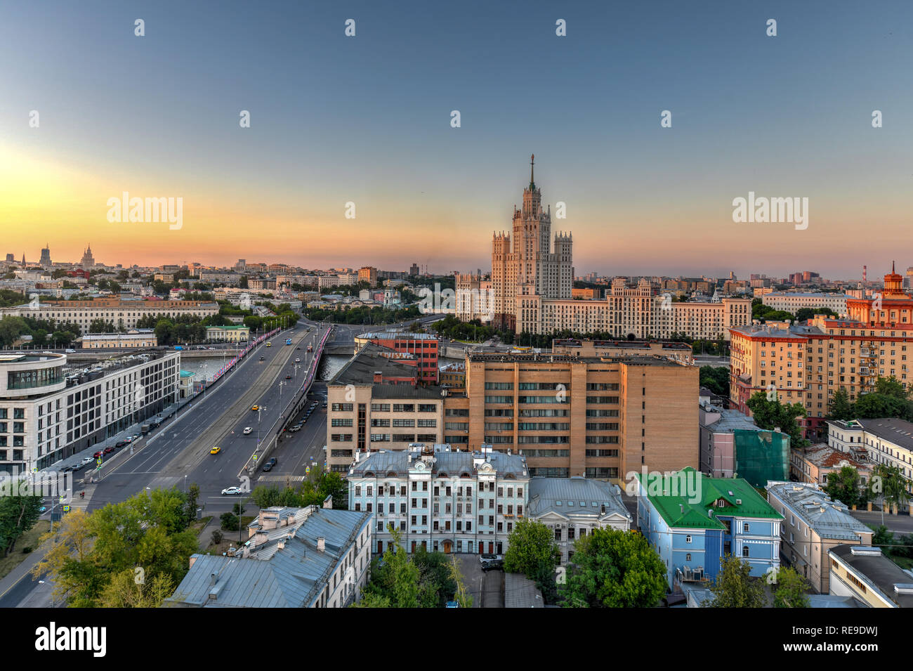 Sunset in russia hi-res stock photography and images - Alamy