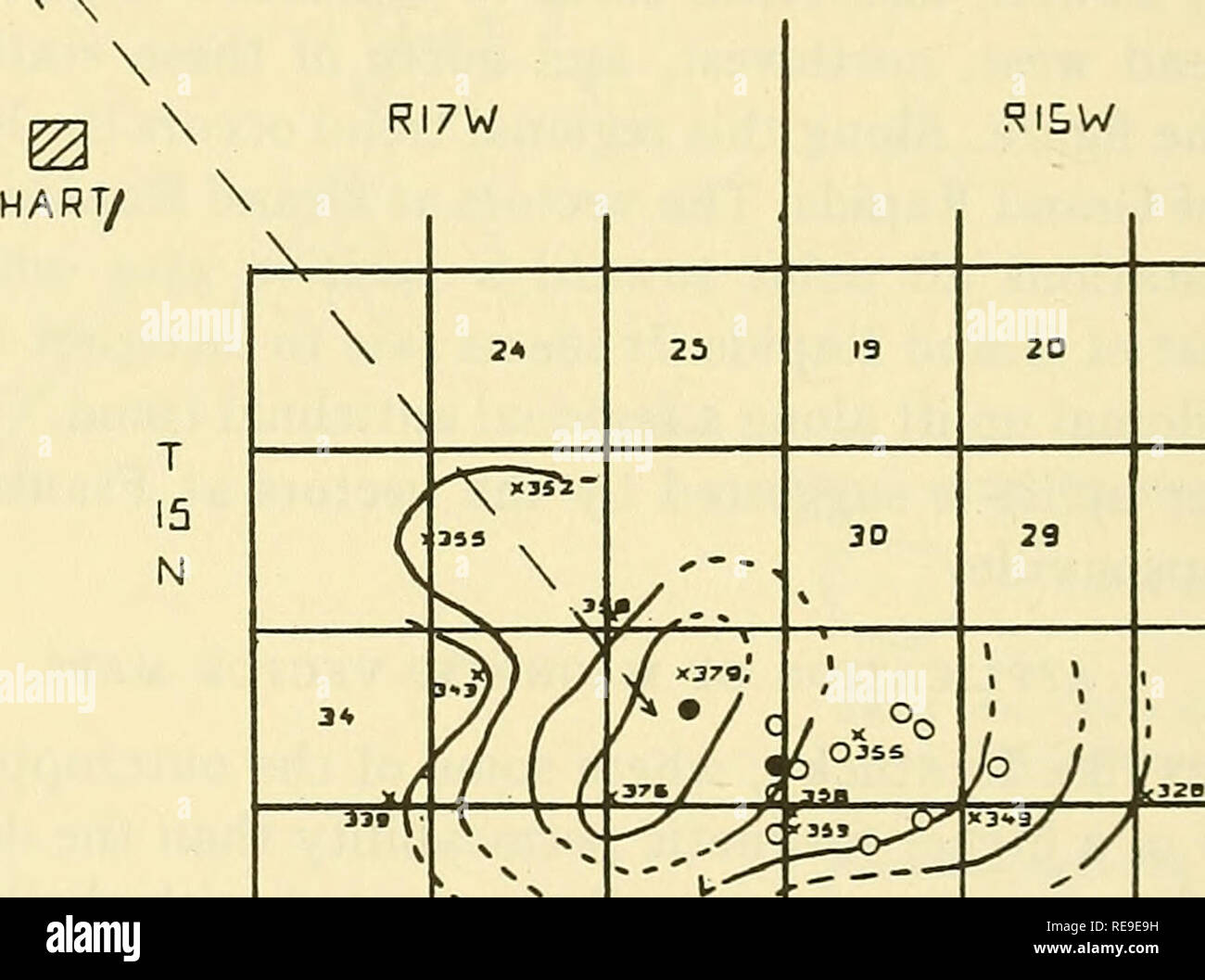 Refugio map hi-res stock photography and images - Alamy