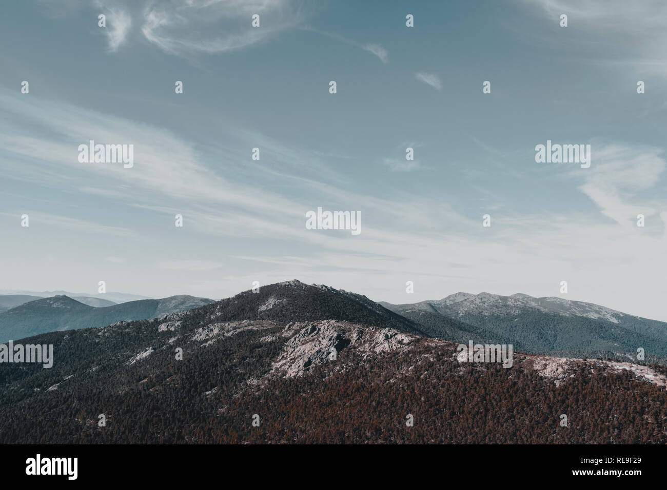 High mountain landscape Stock Photo - Alamy