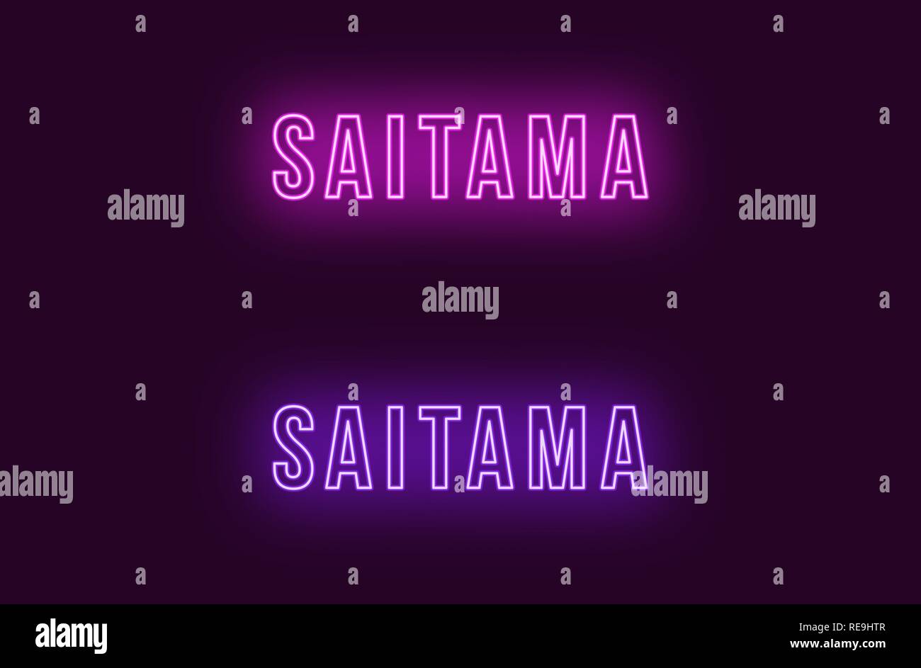 Saitama Stock Vector Images - Alamy