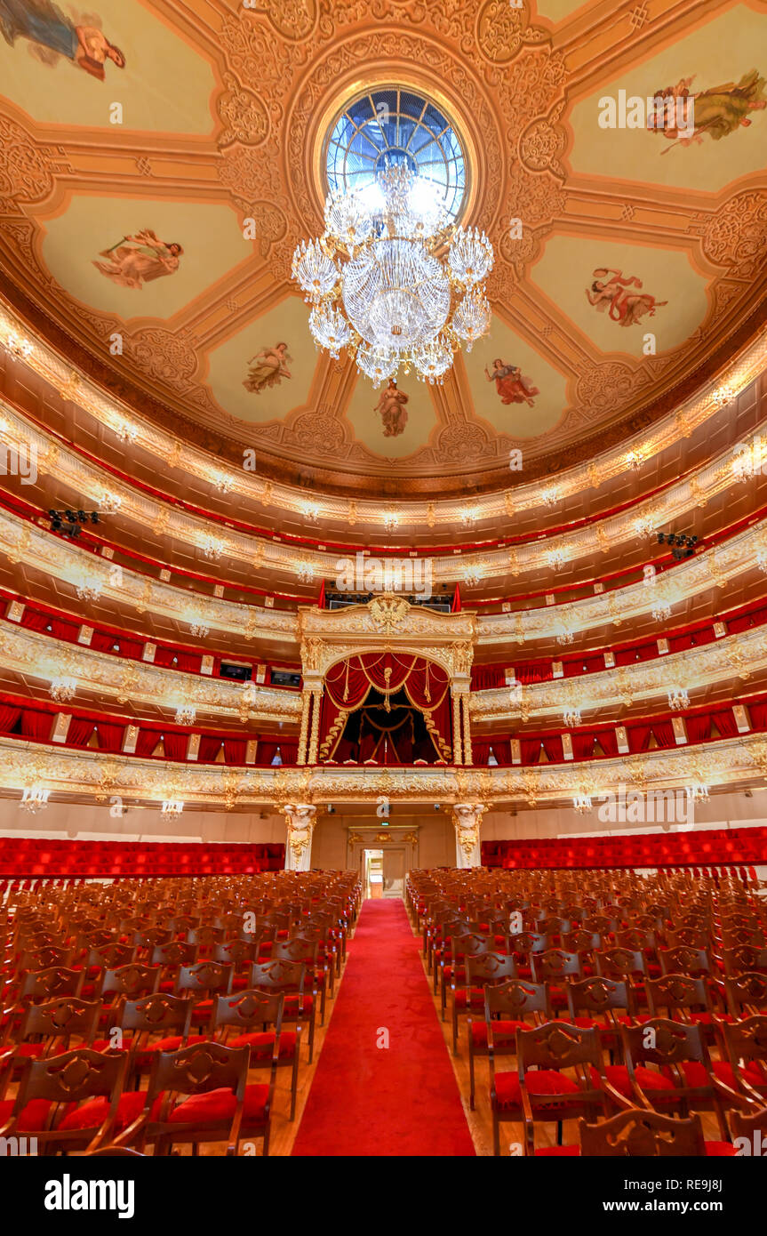 The moscow art theatre auditorium hi-res stock photography and images ...