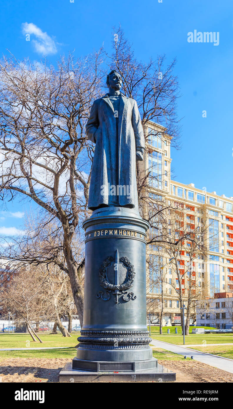 Statue of iron felix dzerzhinsky hi-res stock photography and images ...