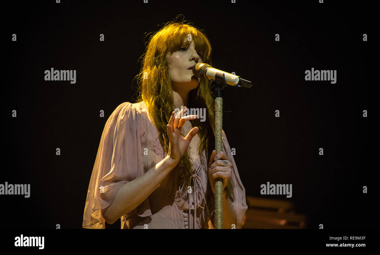 florence + the machine live at Manchester Arena november 2018 Stock ...