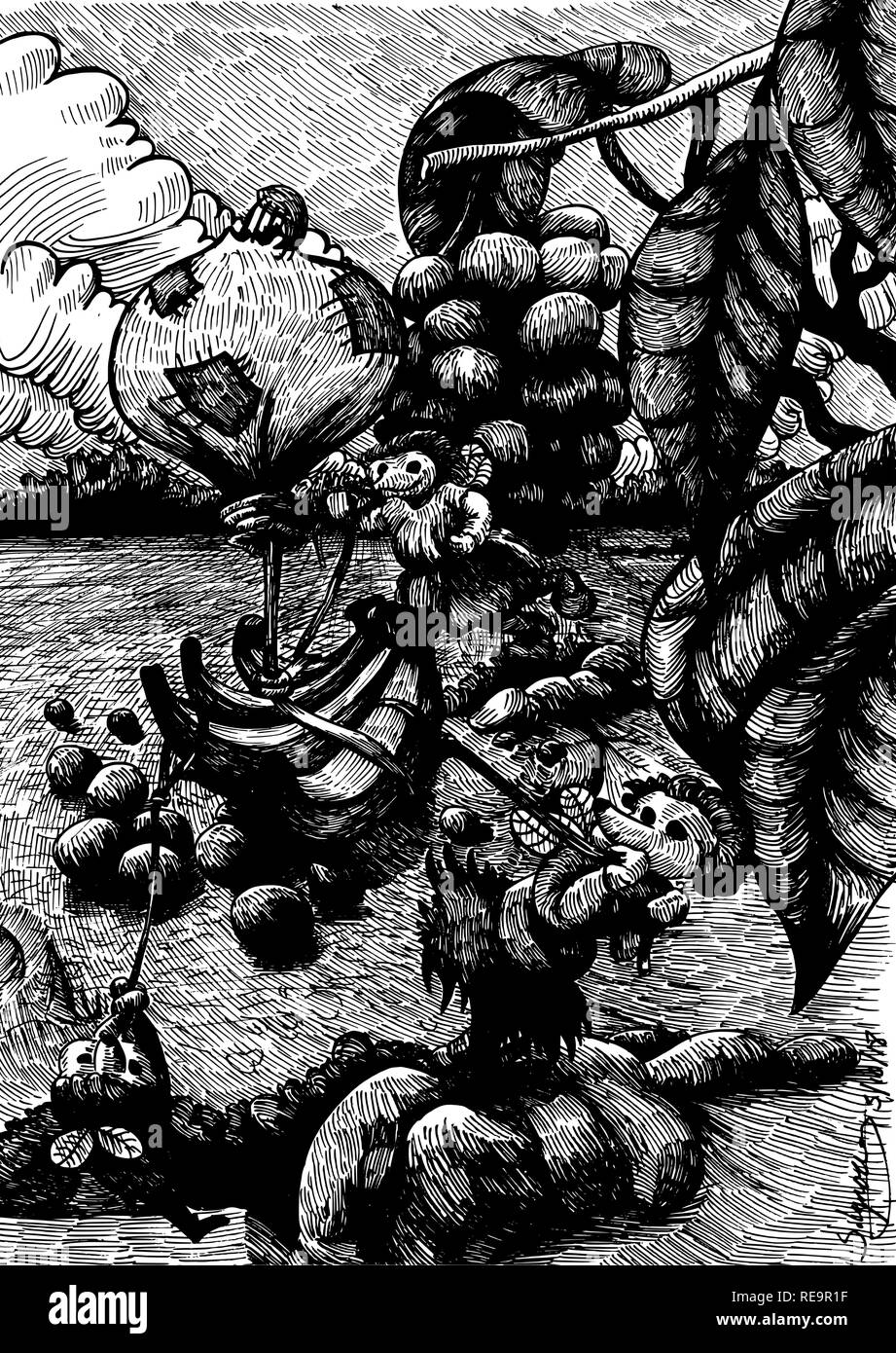 Fairy workers illustration Stock Vector Image & Art - Alamy