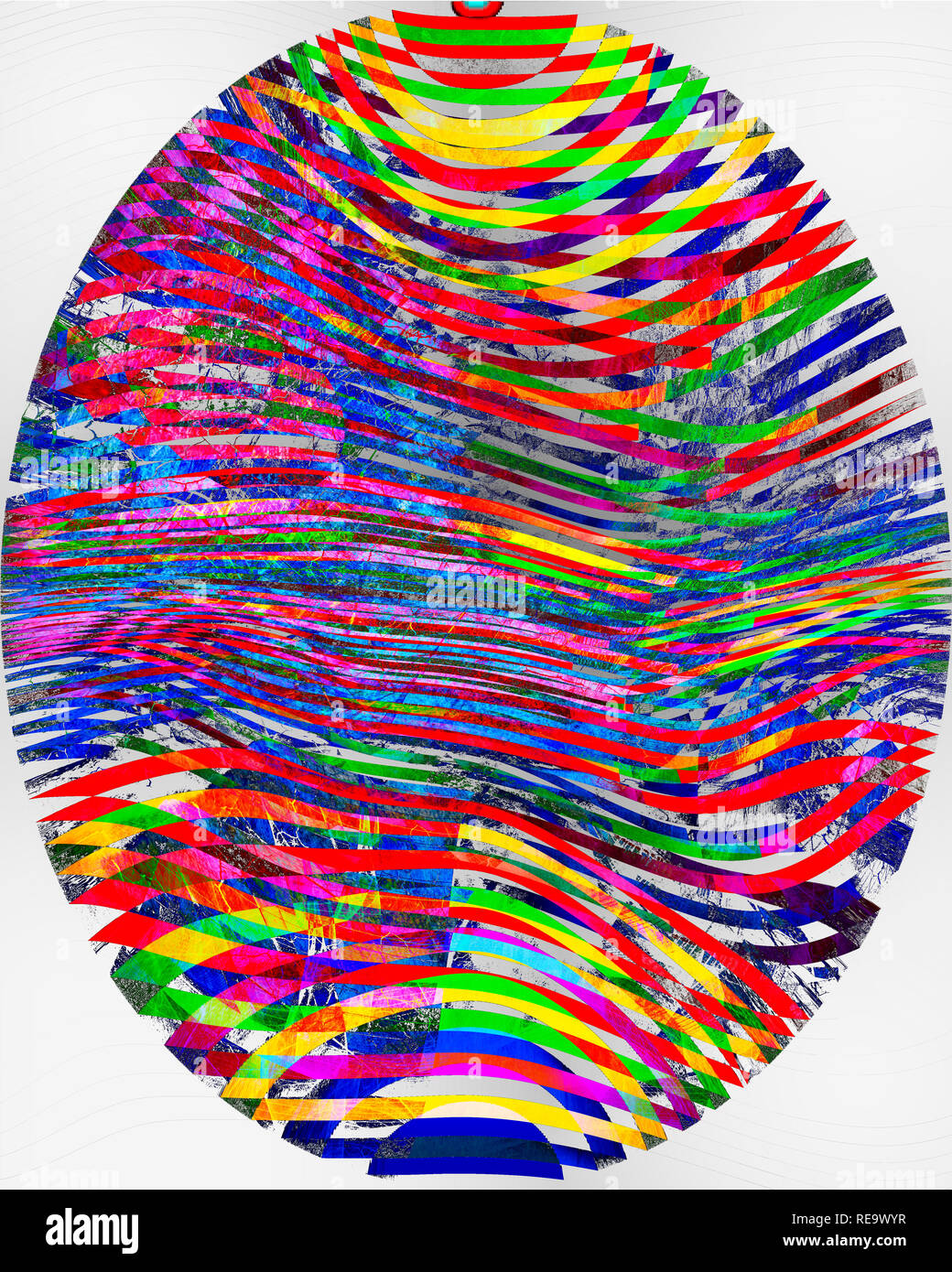 Digital wave shapes hi-res stock photography and images - Alamy