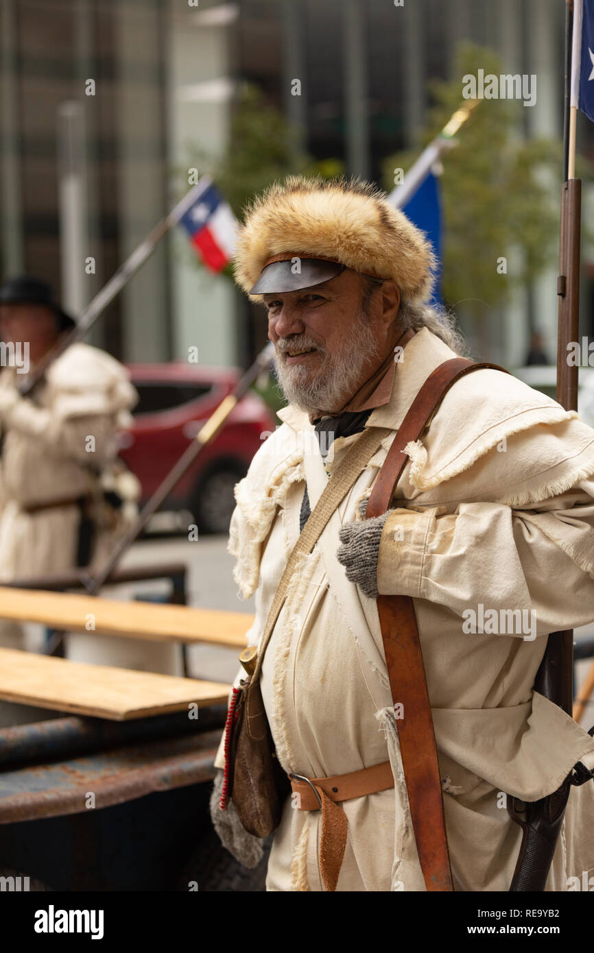 Houston, Texas, USA - November 11, 2018: The American Heroes Parade ...