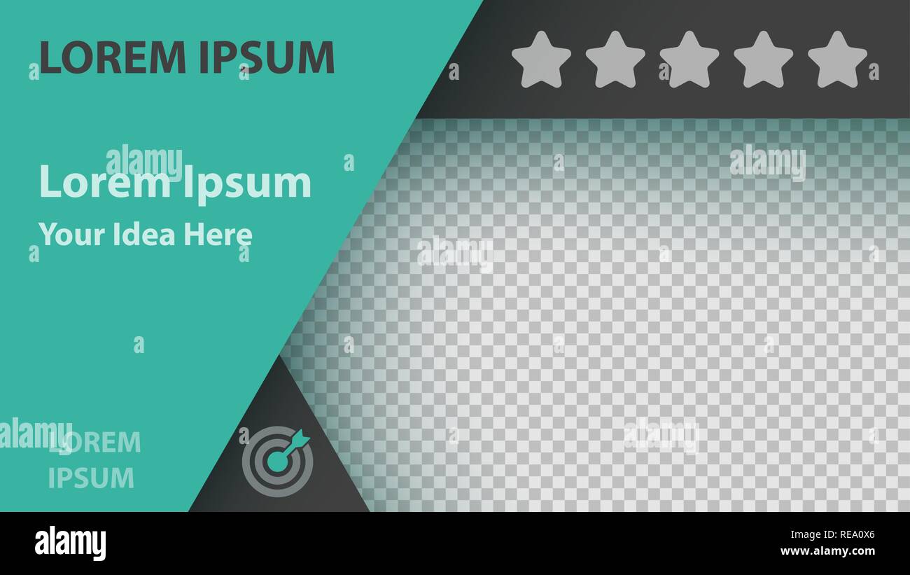 Green paper template. Business infographic Stock Vector Image & Art - Alamy