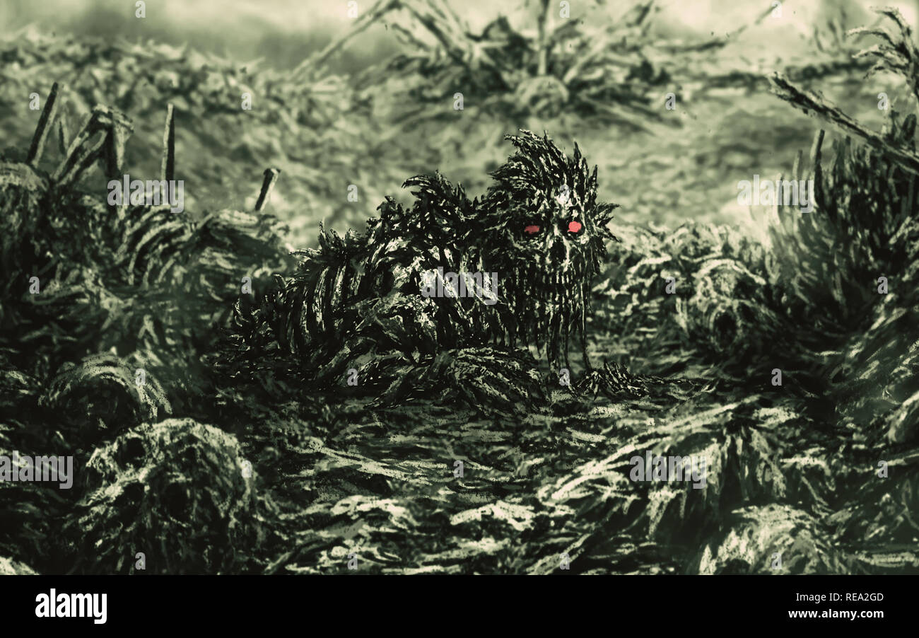 Zombie profile hi-res stock photography and images - Alamy