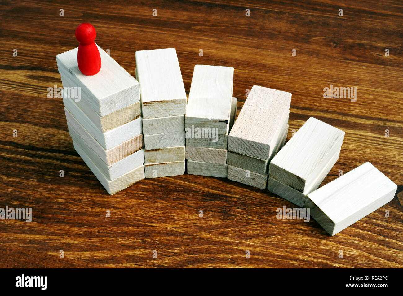 Rise growth process blocks hi-res stock photography and images - Alamy