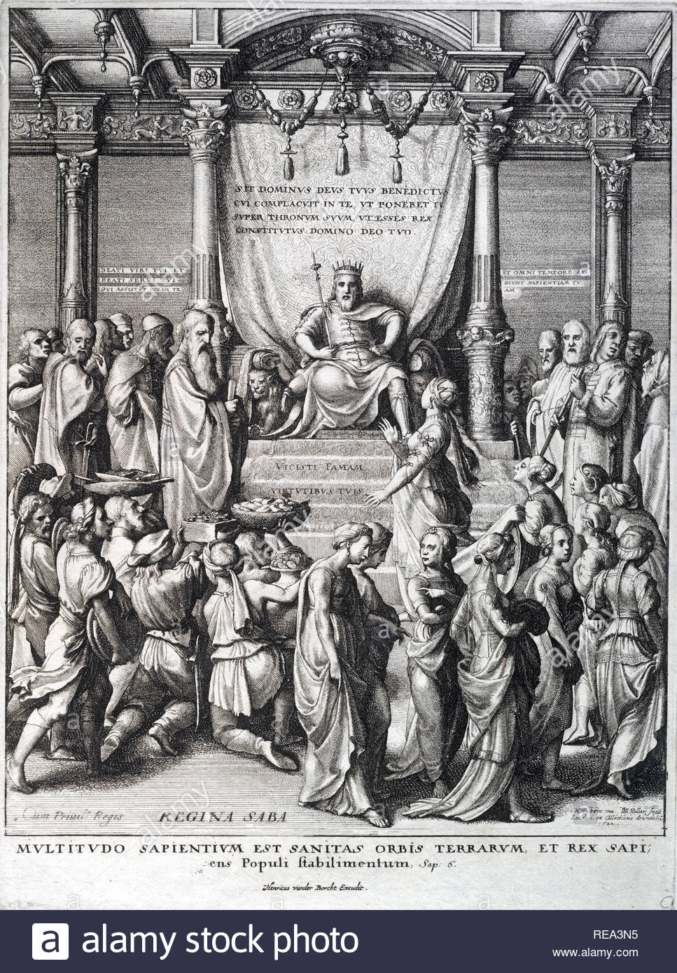 King solomon and the queen of sheba hi-res stock photography and images ...