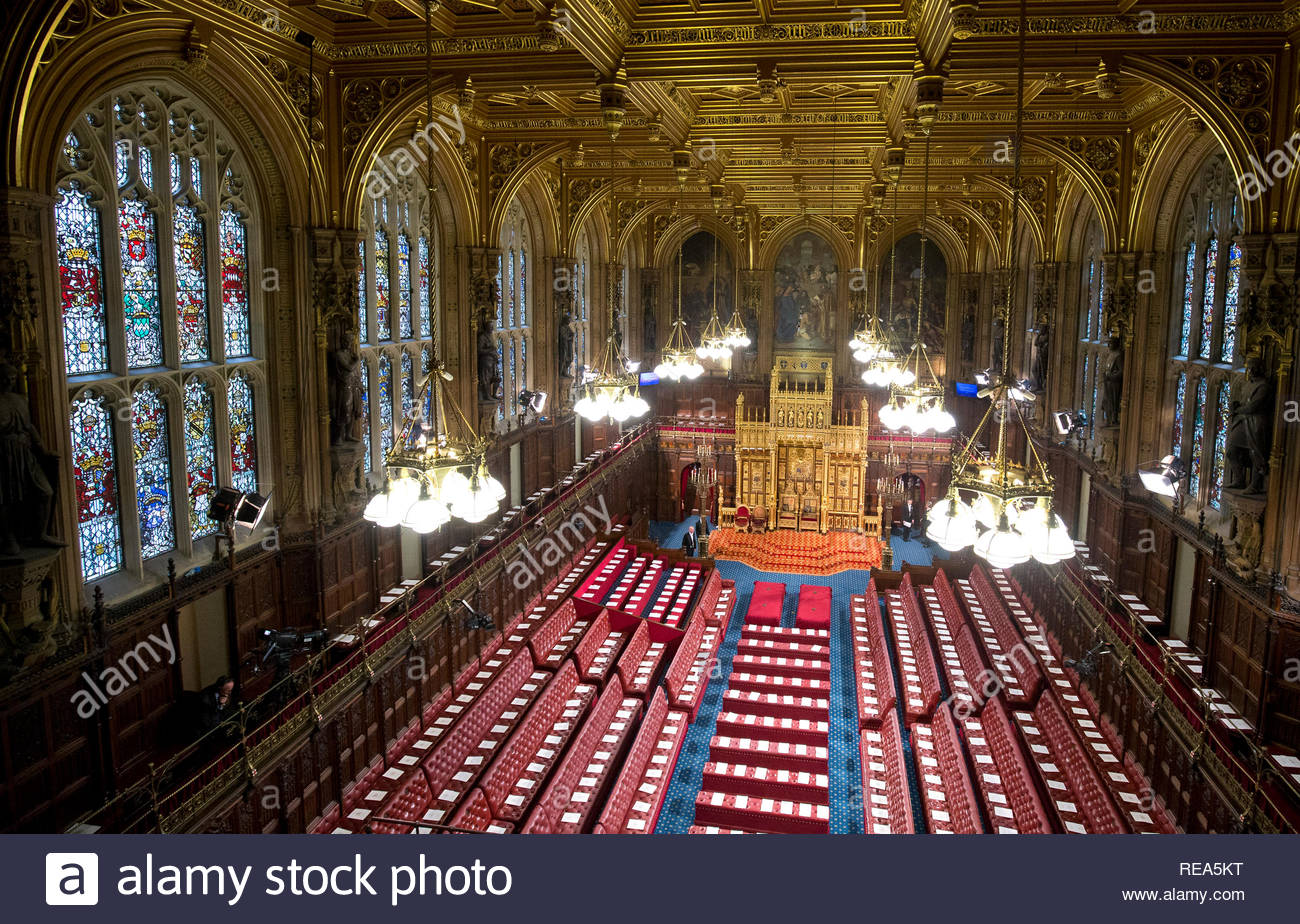 House Lords Chamber Stock Photos & House Lords Chamber Stock Images - Alamy