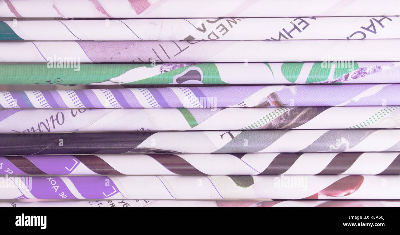 Paper tubes background Stock Photo - Alamy