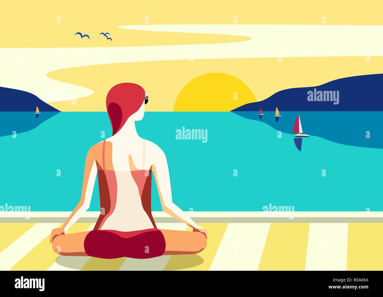 Best summer holidays relax Stock Vector Image & Art - Alamy