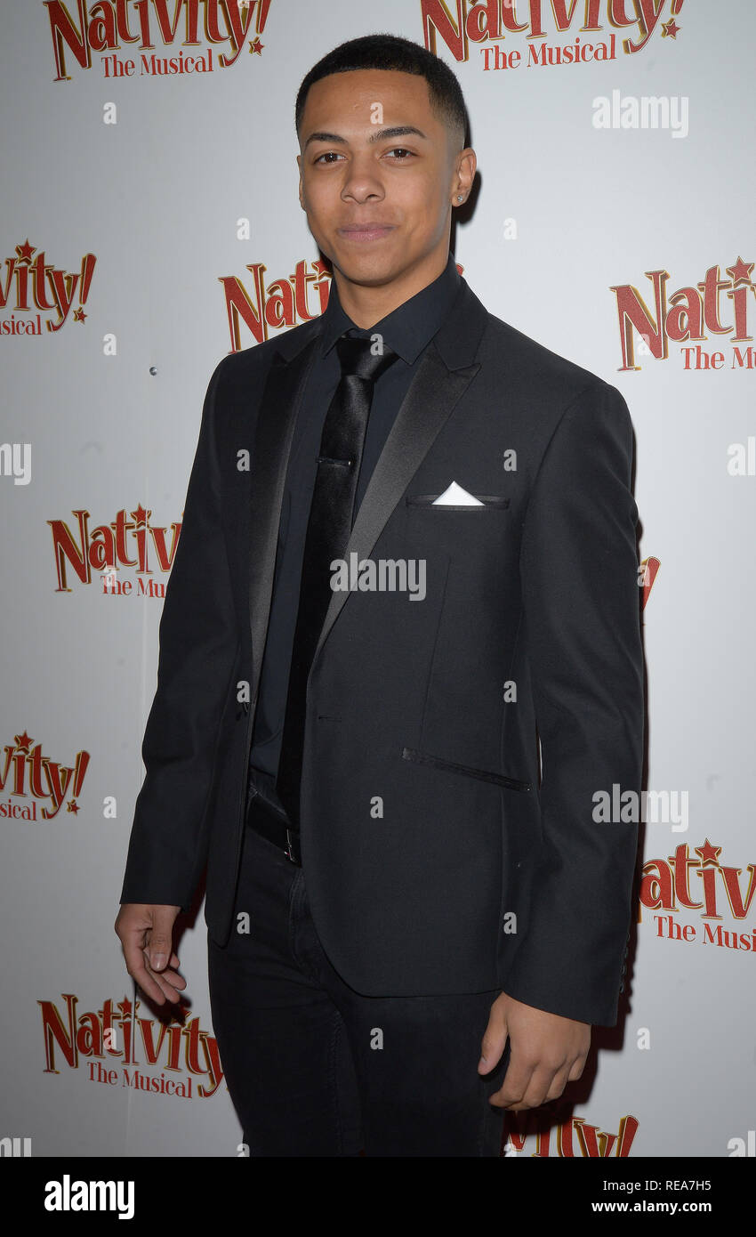 Celebrities attend 'Nativity! The Musical' Press Night held at the ...
