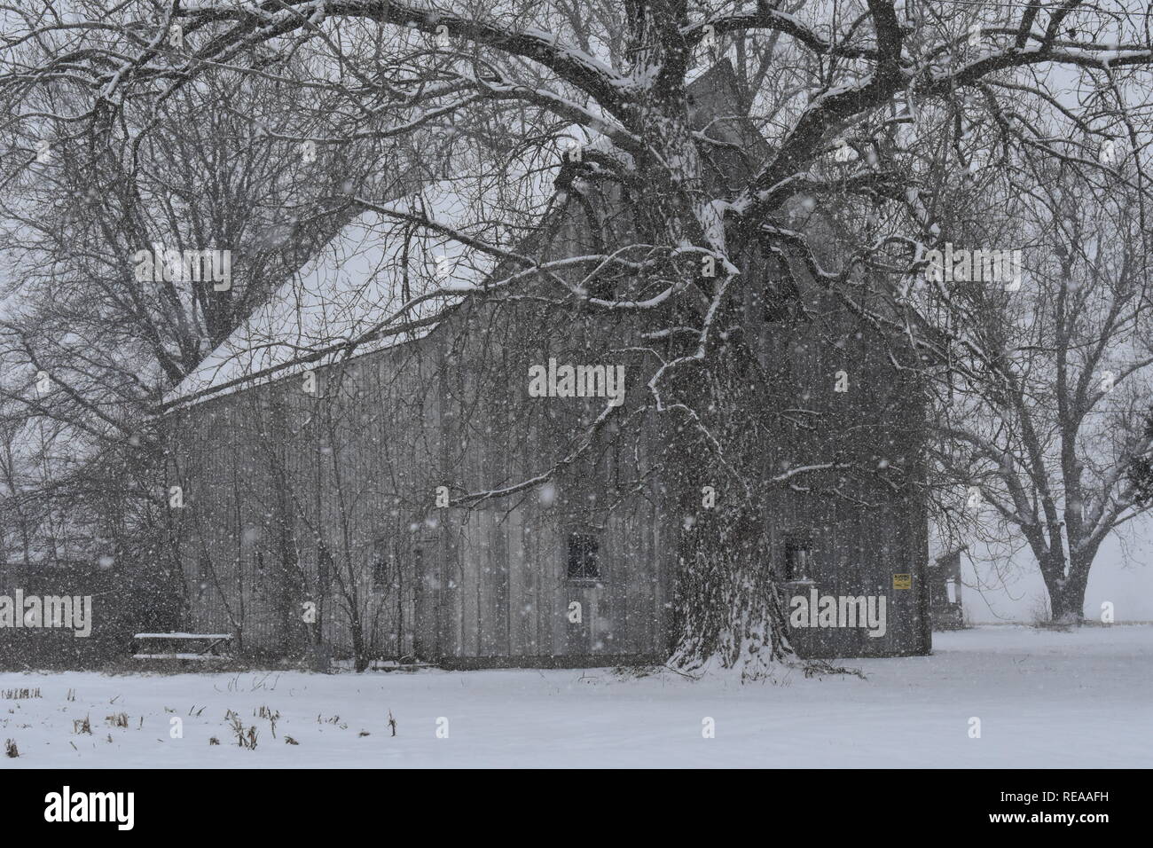 Farm life in the midwest Stock Photo - Alamy