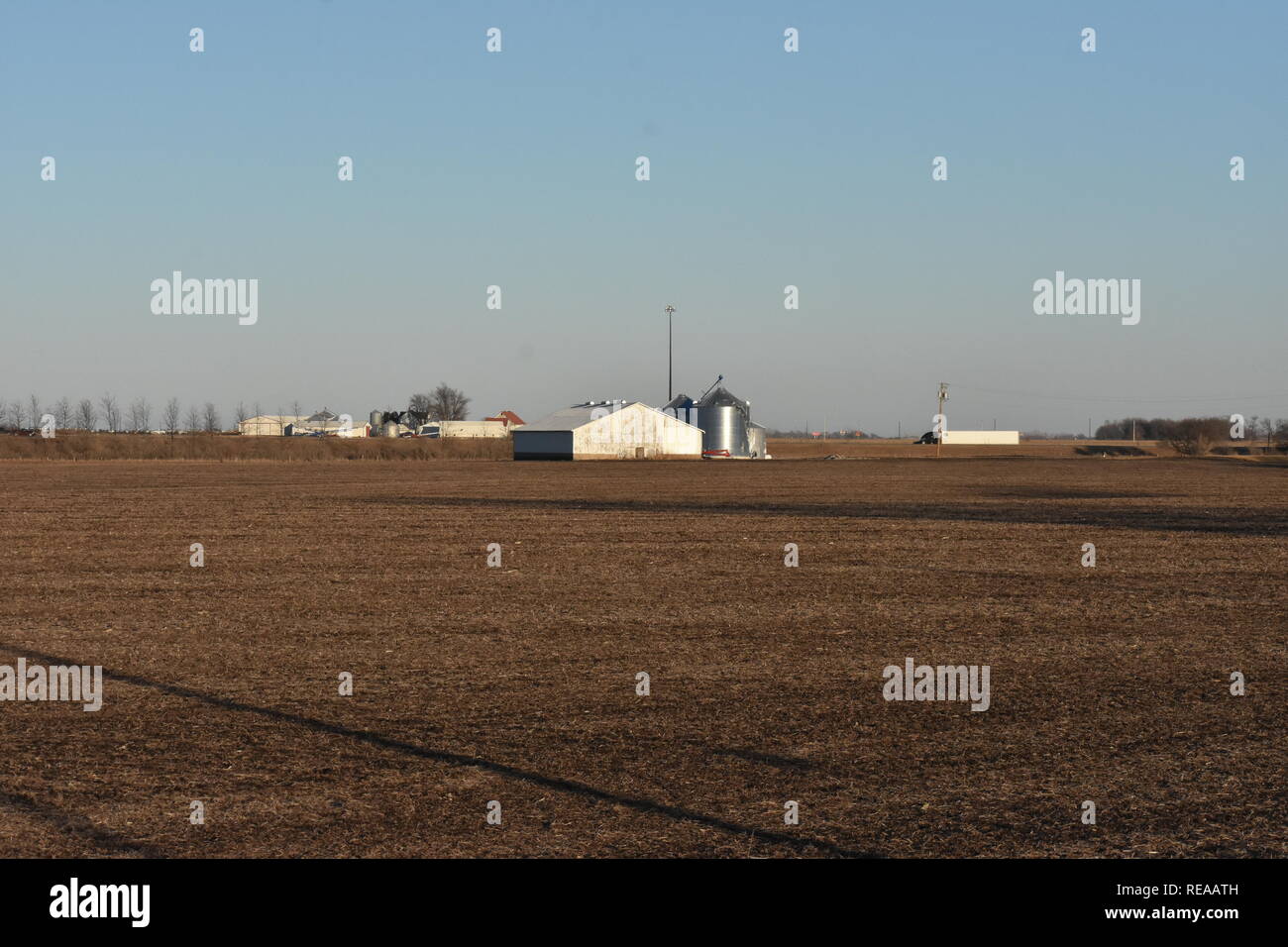 Farm life in the midwest Stock Photo - Alamy