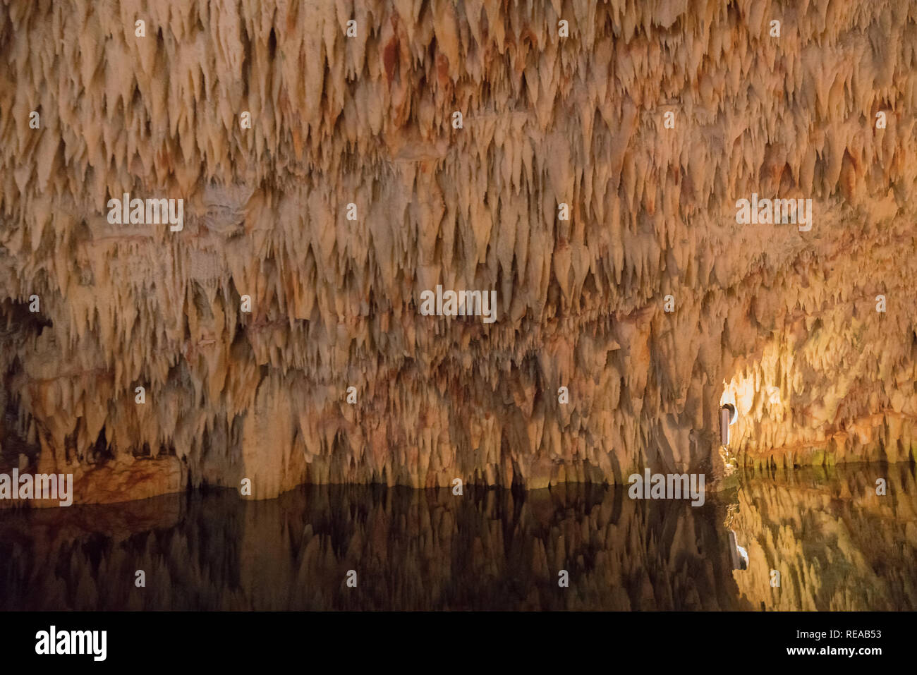 Diros water caves, abandoned in human habitation in 4 BC after an ...