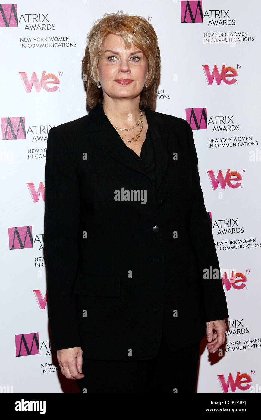 NEW YORK, NY - APRIL 22: Anne Finucane attends the 2013 Matrix Awards ...