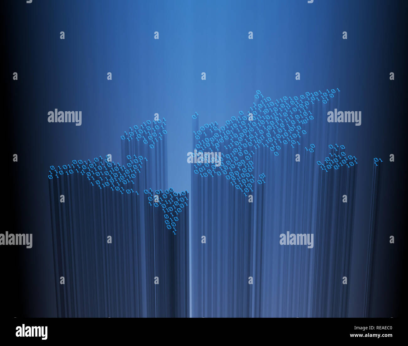 Programming code world map hi-res stock photography and images - Alamy