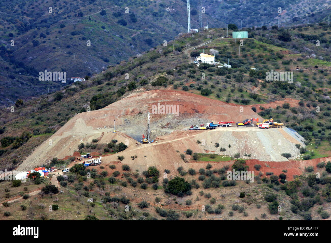 January 20, 2019 - 20 january (Totalan, Malaga) A week after the event ...