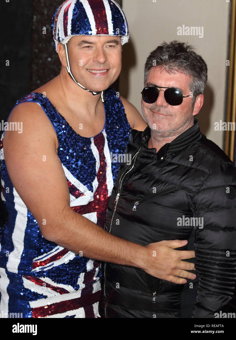 David walliams and simon cowell hi-res stock photography and images - Alamy