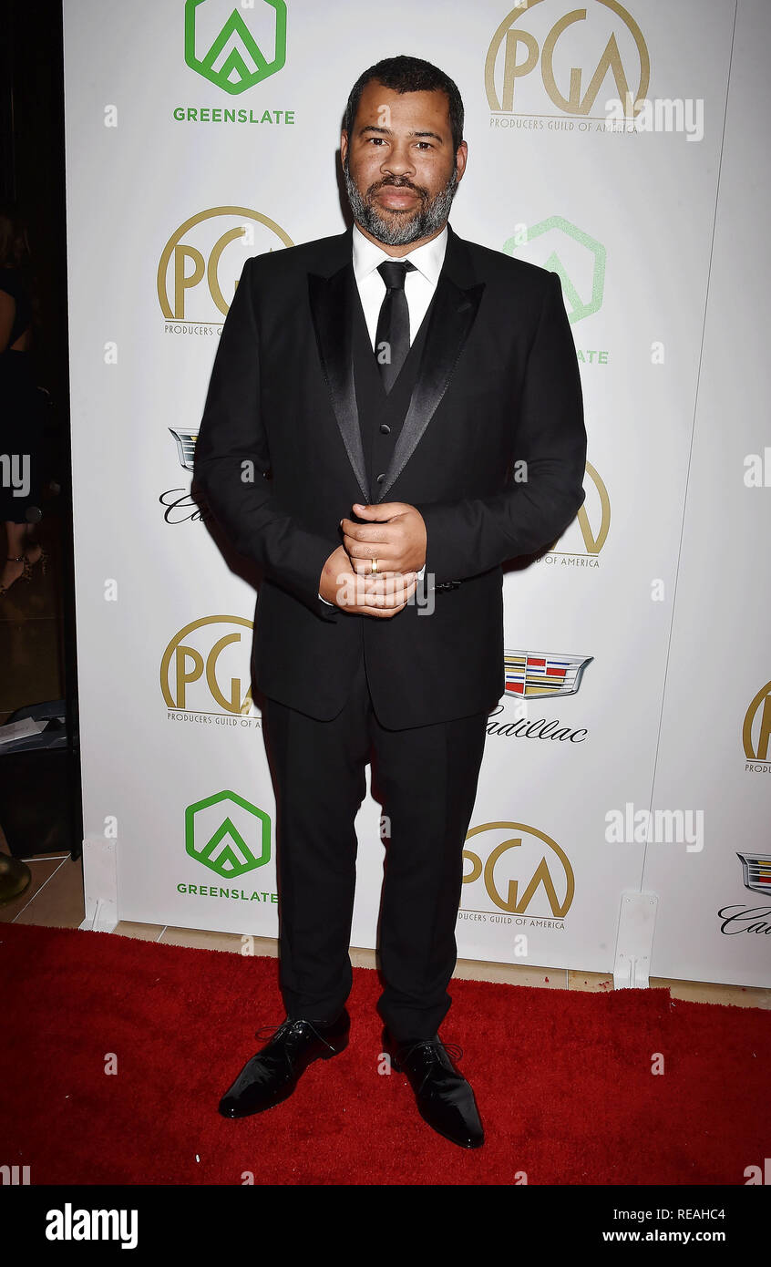 Beverly Hills, California, USA. 19th January, 2019. Jordan Peele ...
