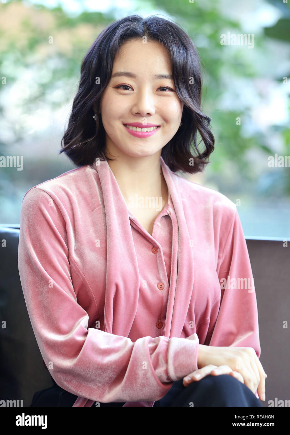 21st Jan, 2019. S. Korean actress Lee Si-won South Korean actress Lee ...