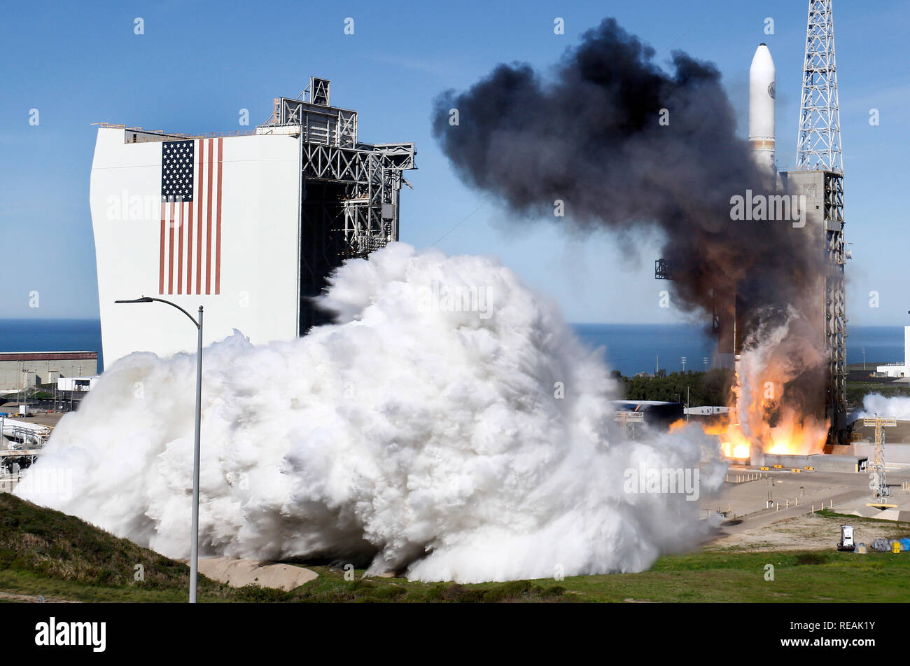 United Launch Alliance's Delta 4-Heavy rocket lifted off at 11:10 a.m. PST Saturday from ...