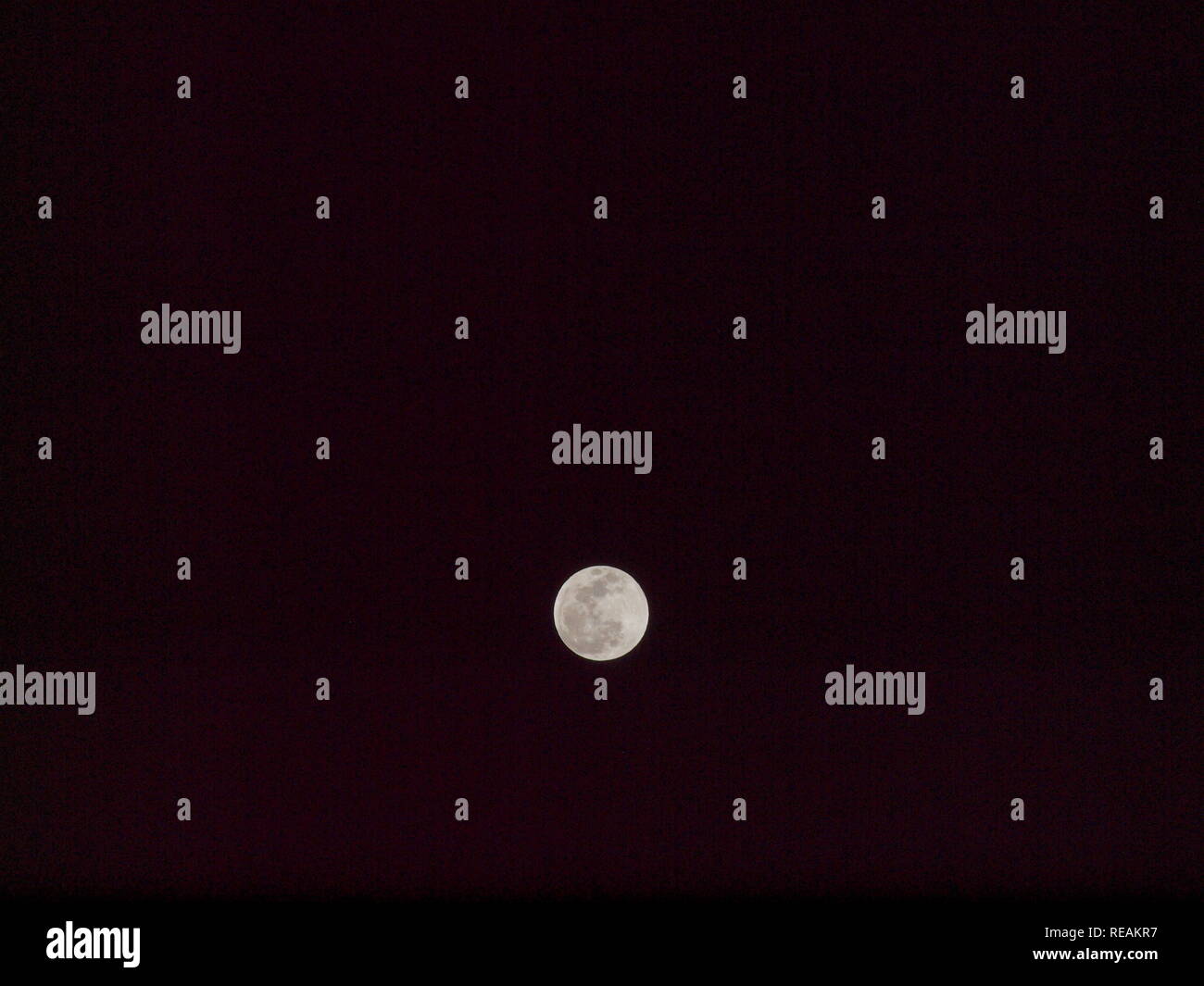 Moon over new jersey during eclipse hi-res stock photography and images ...