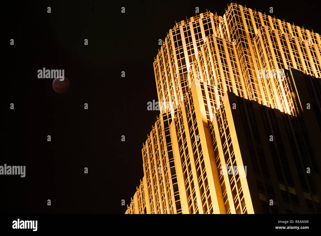 January 20, 2019 - Minneapolis, Minnesota, USA - Downtown Minneapolis ...