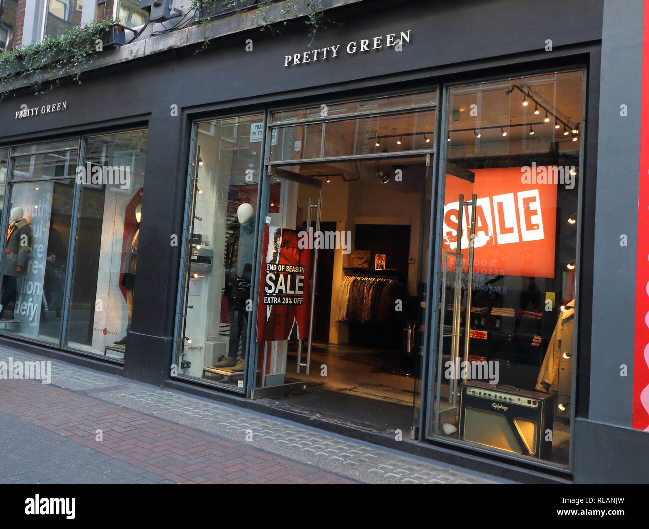 Pretty Green Logo High Resolution Stock Photography and Images - Alamy