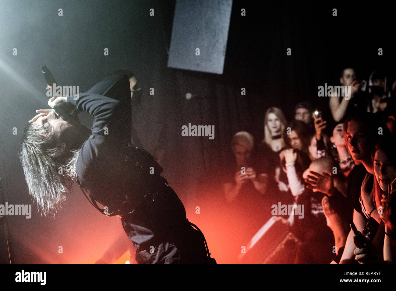 Denmark, Copenhagen - January 20, 2019. The American rapper and ...