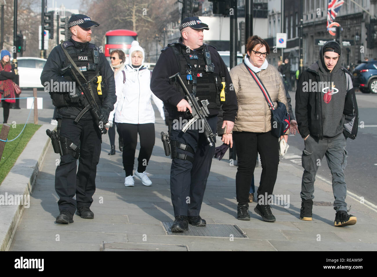 Police officers patrol parliament square hi-res stock photography and ...