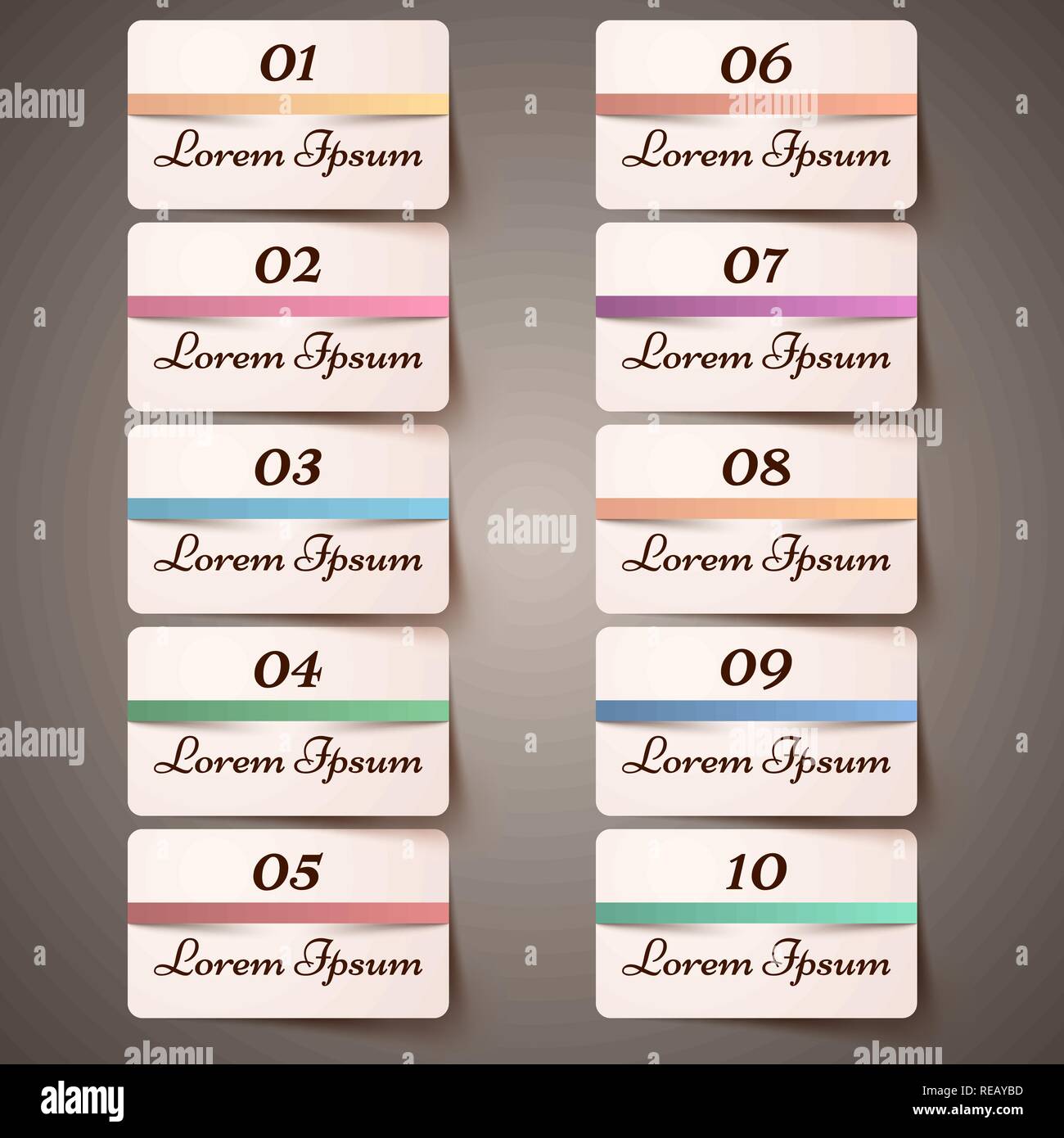 Ten Paper Info Business Infographic Stock Vector Image Art Alamy Ten Paper Info Business Infographic Stock Vector Image Art Alamy