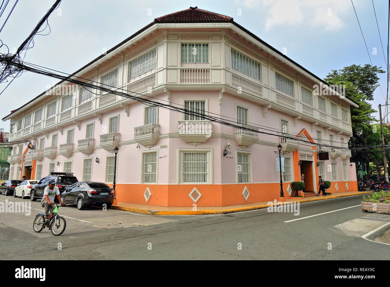 Manila, Philippines-October 24, 2016: The Palacio Grande is an edifice ...