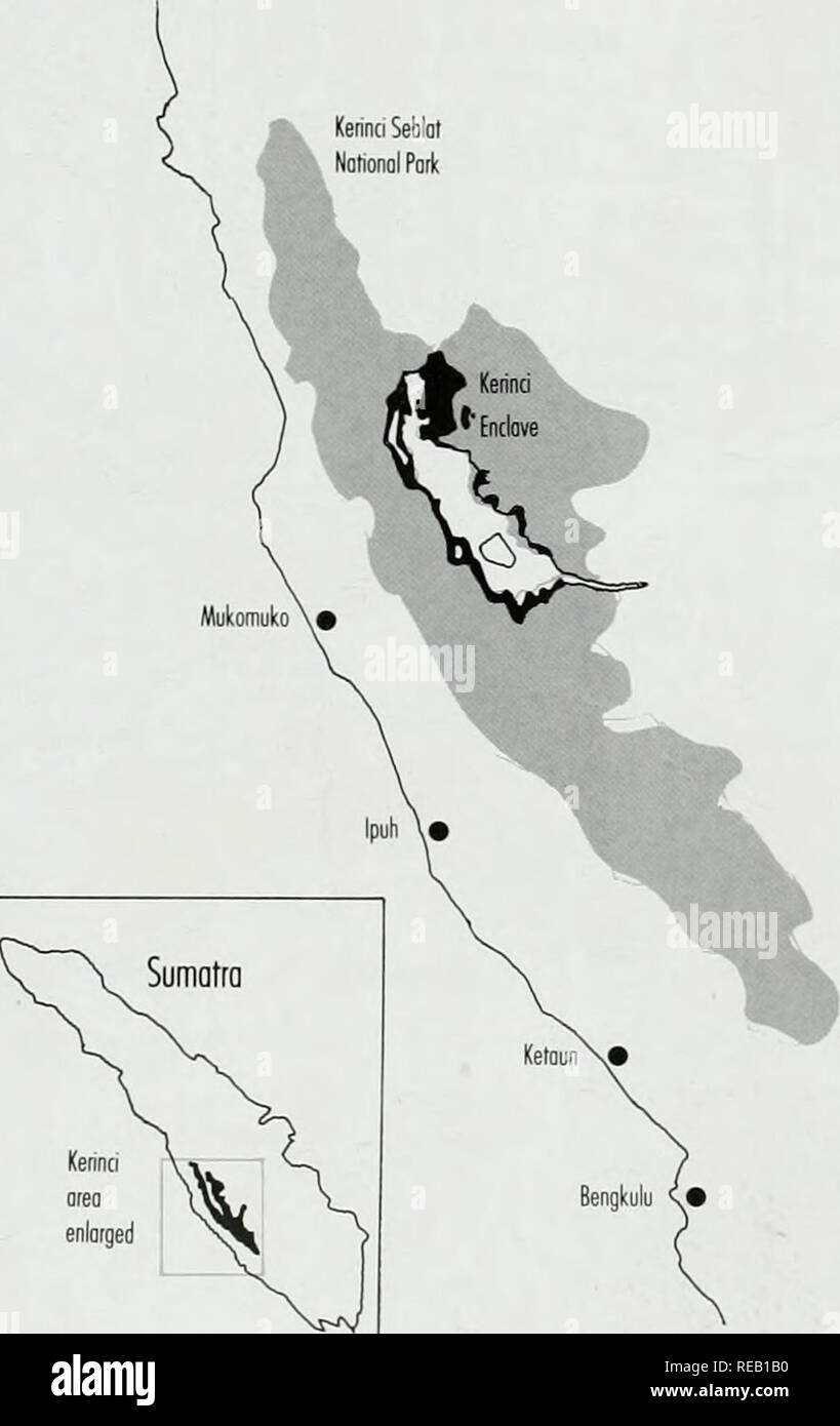 Barisan Mountains Map