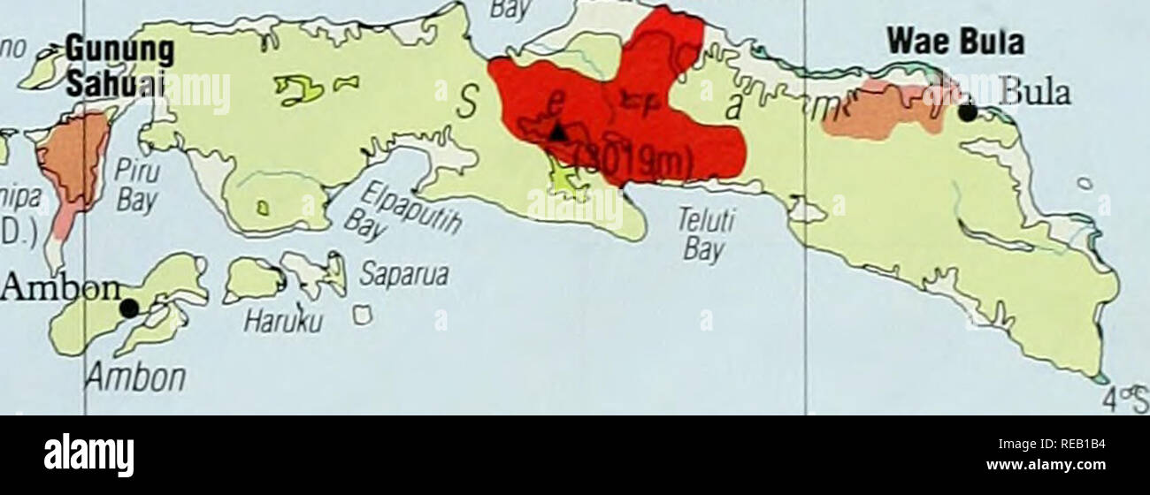 Map of rain forests hi-res stock photography and images - Alamy