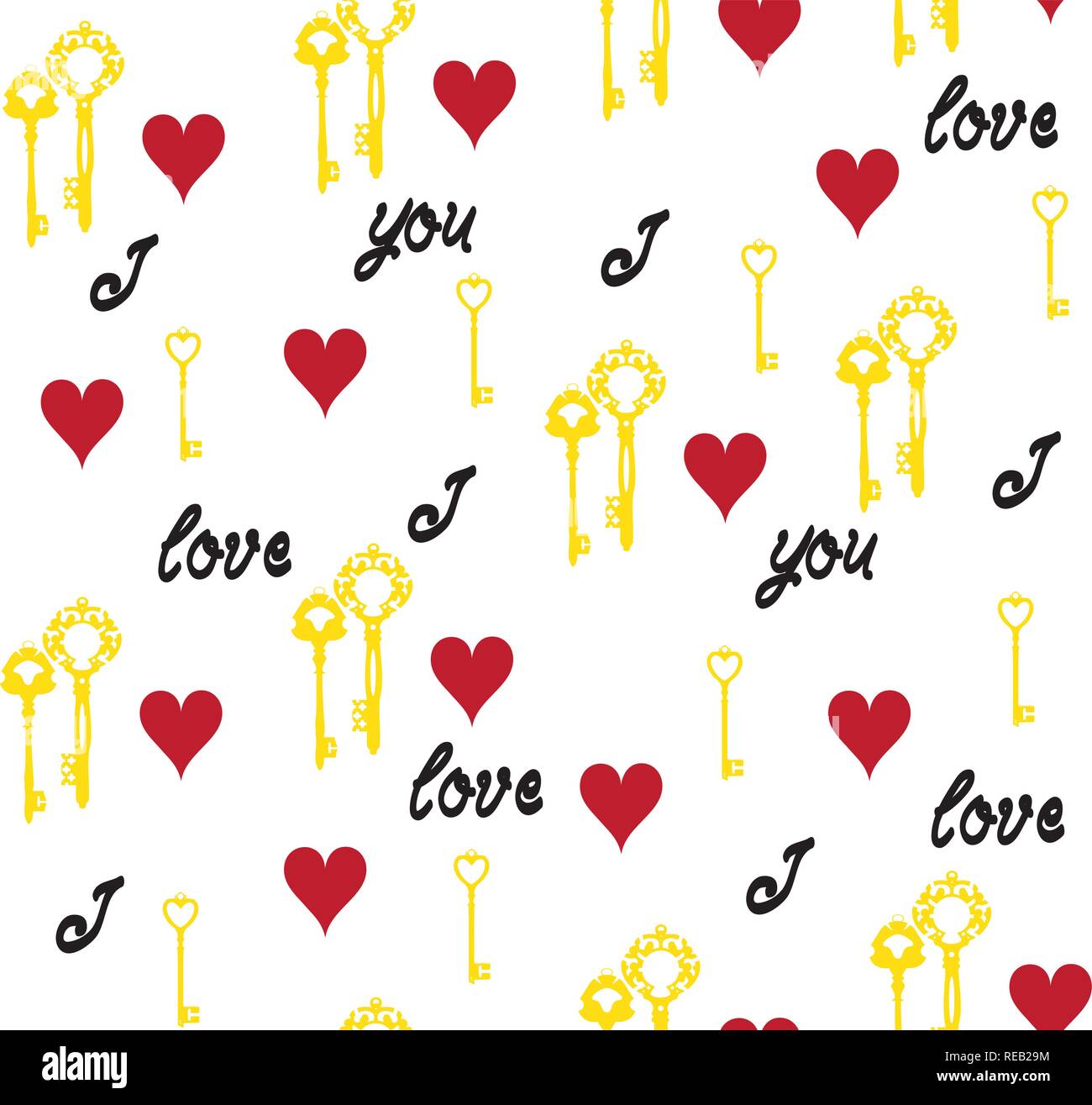 Keys background pattern Stock Vector Images - Alamy