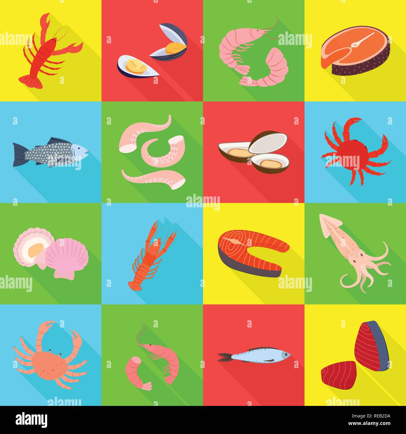 lobster,mussel,shrimp,salmon,octopus,crab,jellyfish,crayfish,clam,prawn ...