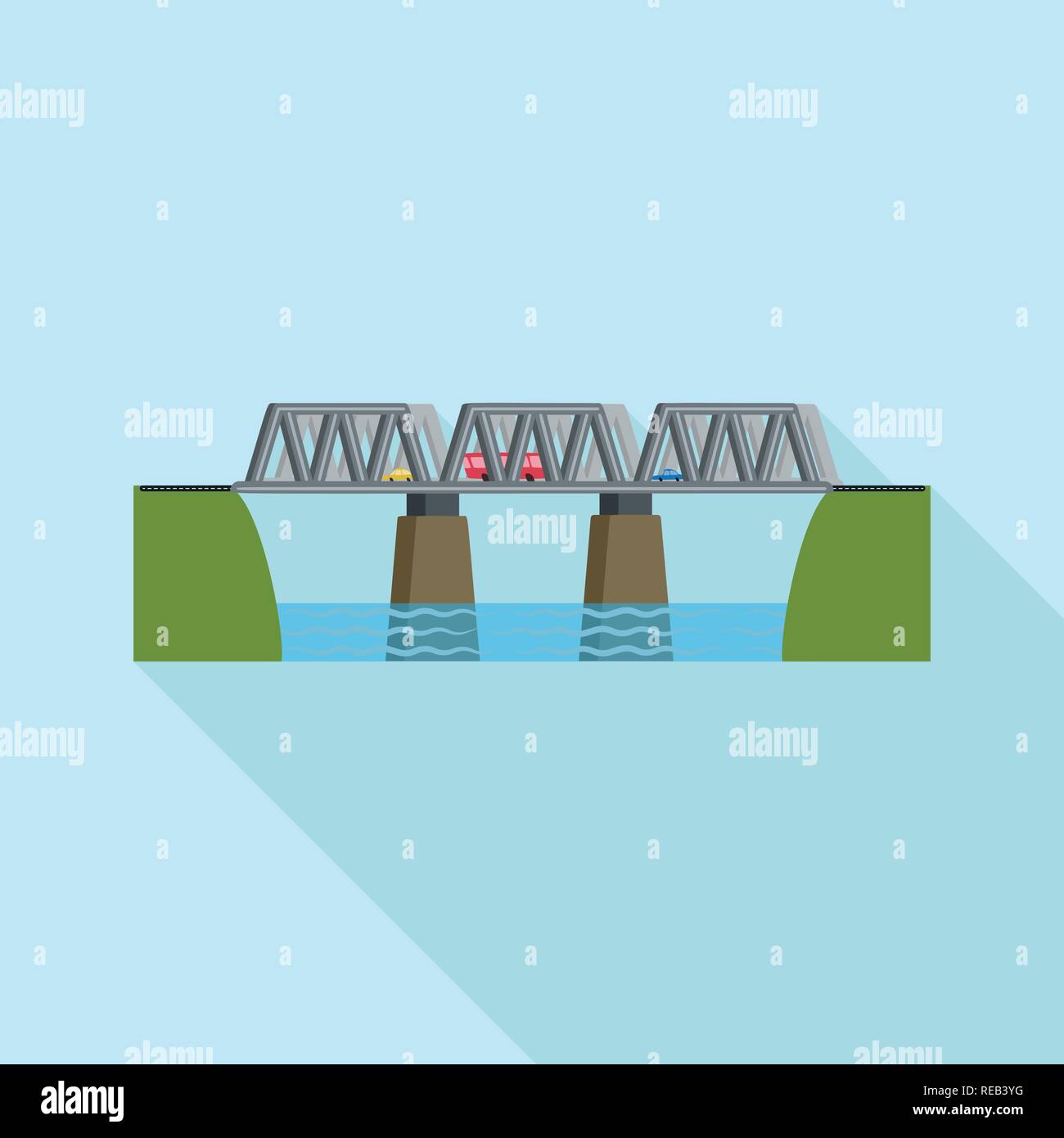 Coast,river,metal,column,prop,rail,train,modern,railway,railroad ...