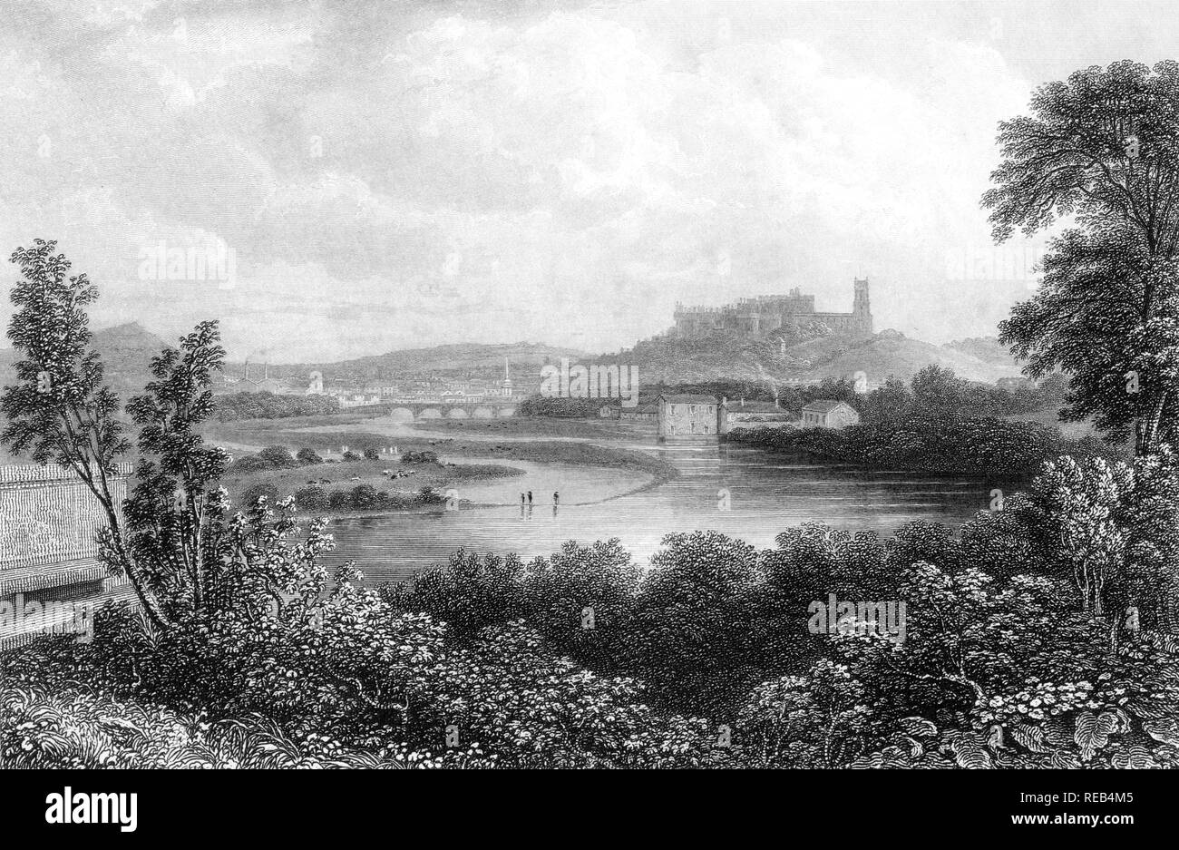 England uk river Black and White Stock Photos & Images - Alamy