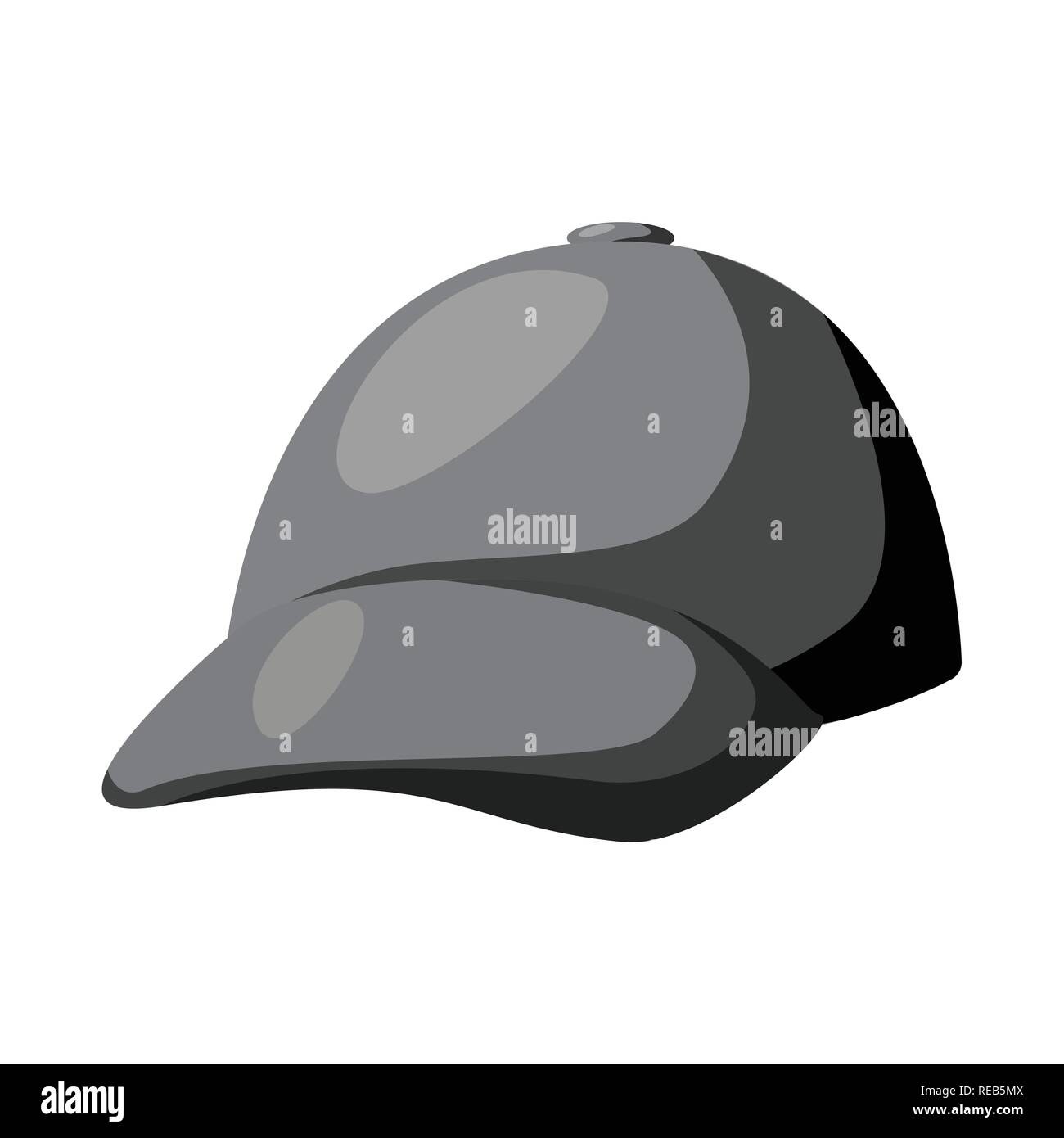 Gray beanie Stock Vector Images - Alamy