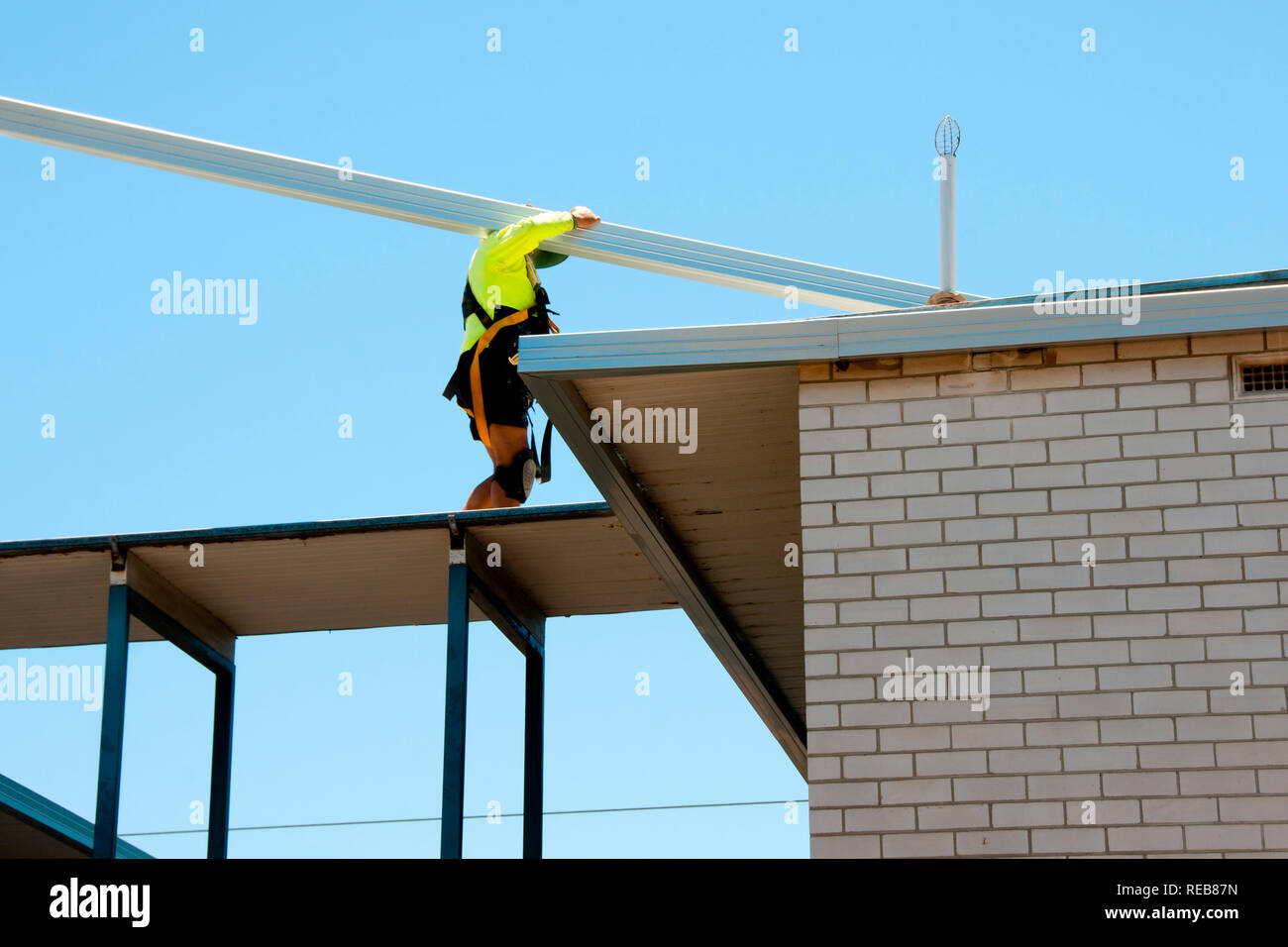 Roofing work hi-res stock photography and images - Alamy