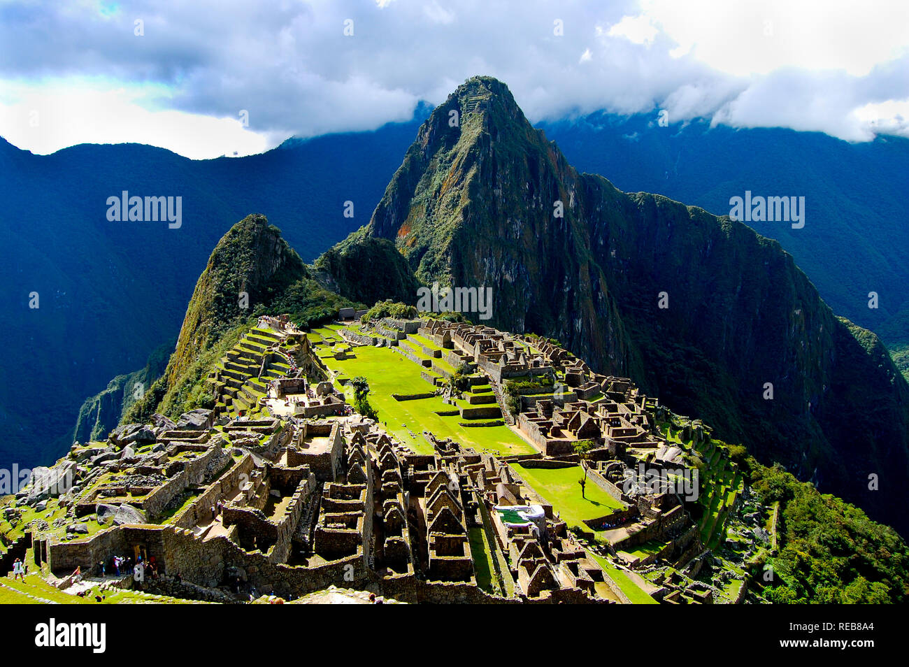 Machu Picchu Inca Ruins - Peru Stock Photo - Alamy