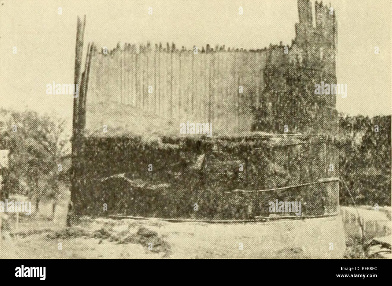 Concrete stave silo hi-res stock photography and images - Alamy