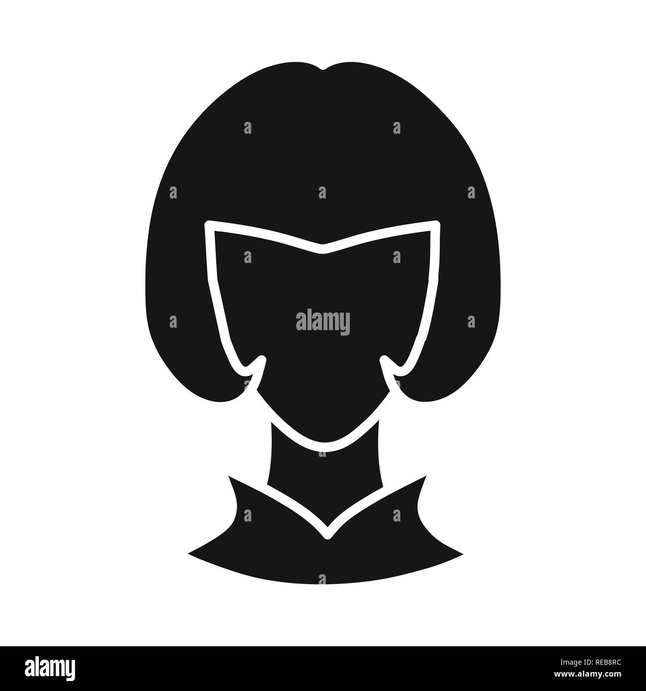 Bob wig Stock Vector Images - Alamy