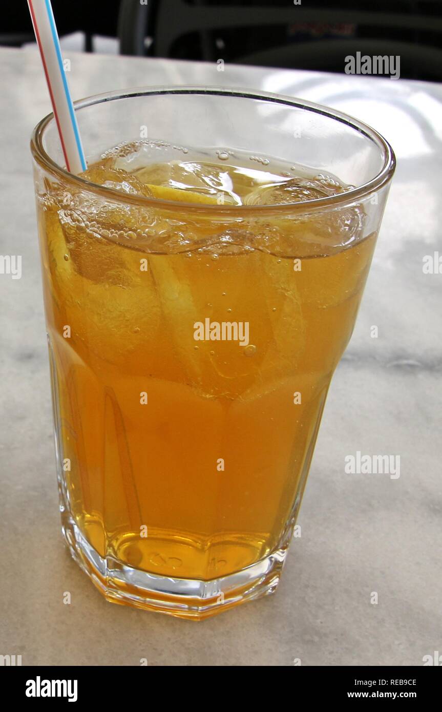 Ice tea hot summer day hi-res stock photography and images - Alamy