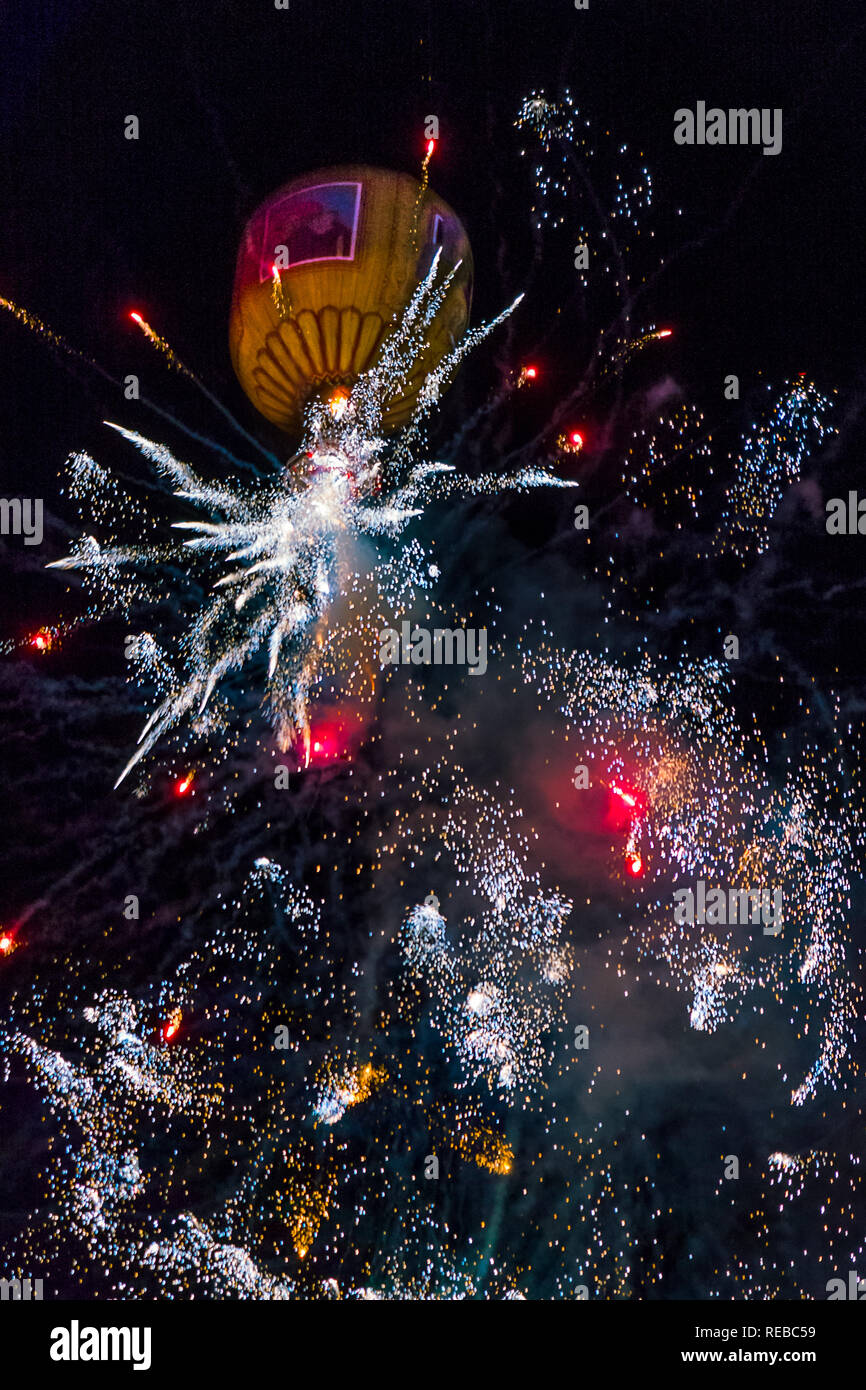 Taunggyi hot air balloon hi-res stock photography and images - Alamy